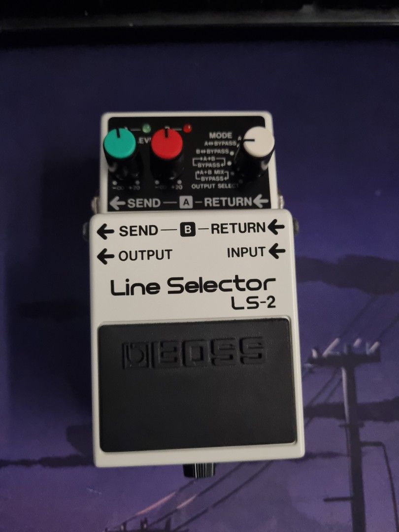 Boss LS-2 Line Selector Pedal, Hobbies & Toys, Music & Media, Music ...