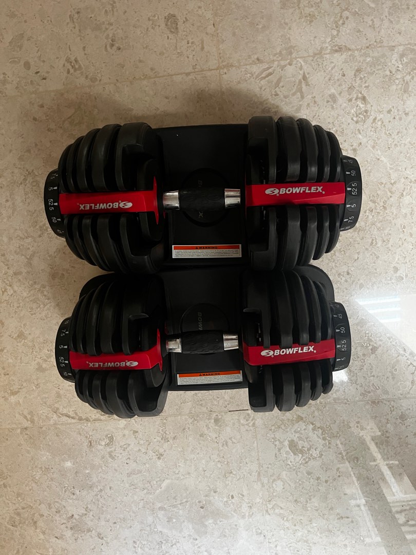 Bowflex adjustable dumbbells, Sports Equipment, Exercise & Fitness ...
