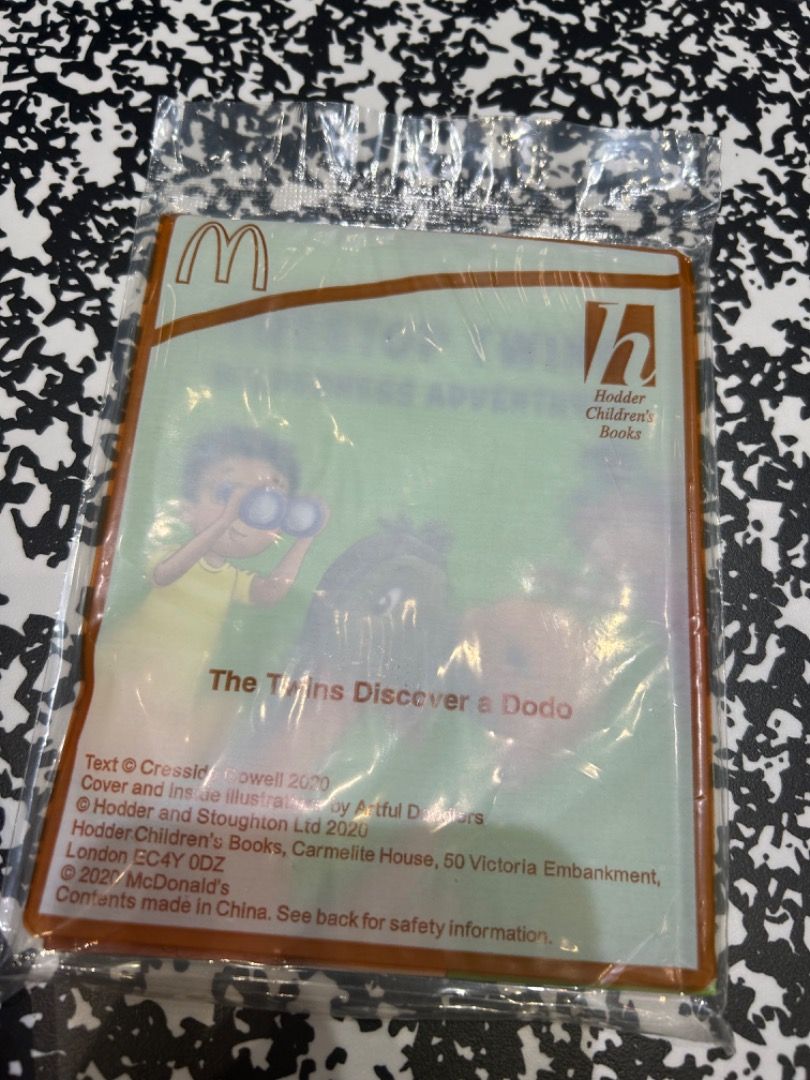Brand new MacDonald mcd happy meal story book storybook the twins ...