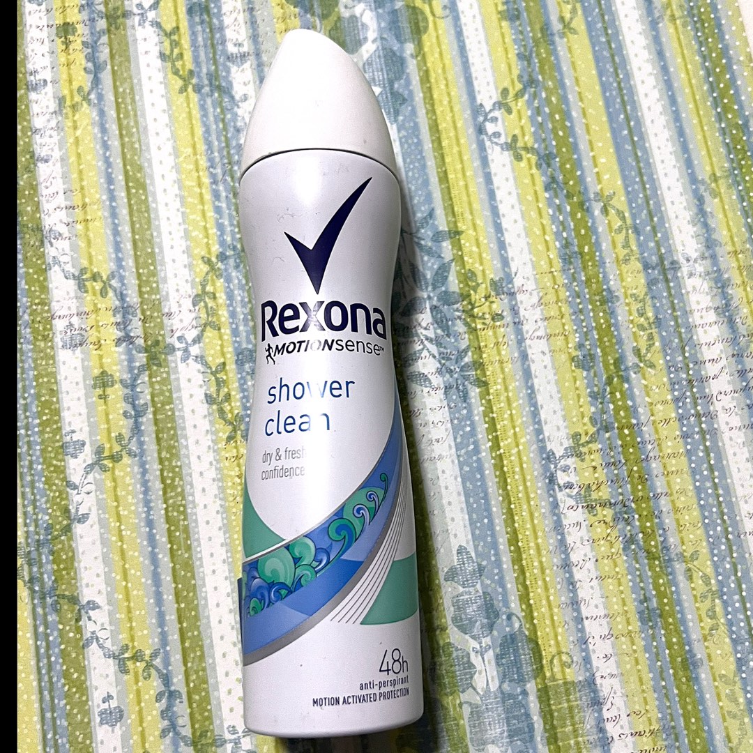 Brand new Rexona Shower Clean 48hr anti-perspirant spray, Beauty ...