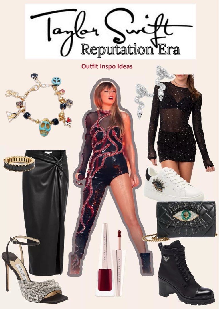 Brand New -Taylor Swift Inspired Reputation Edition Charms Bracelet [In ...