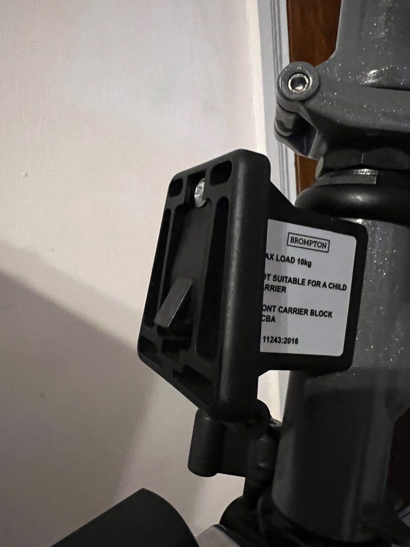 Brompton Carrier Block, Sports Equipment, Bicycles & Parts, Parts ...