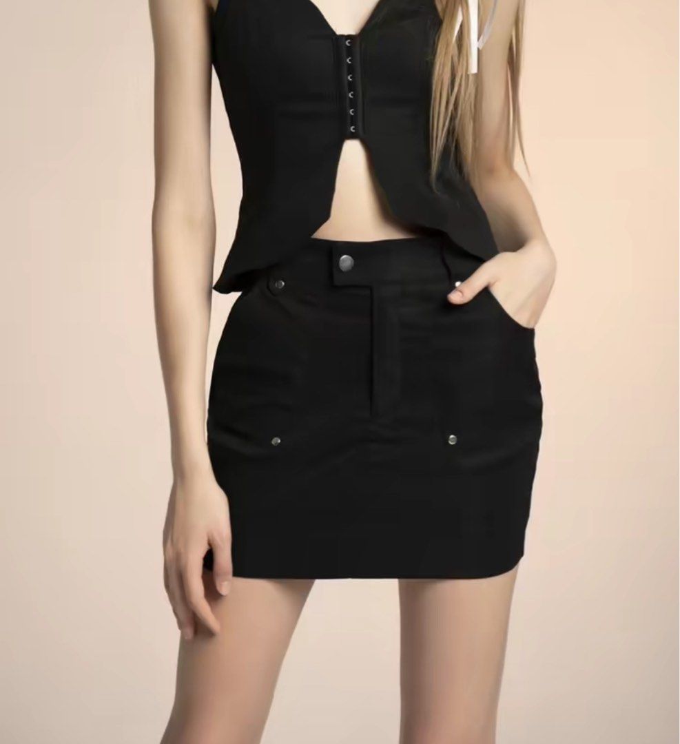 BUBD Claudina Skirt, Women's Fashion, Bottoms, Skirts on Carousell