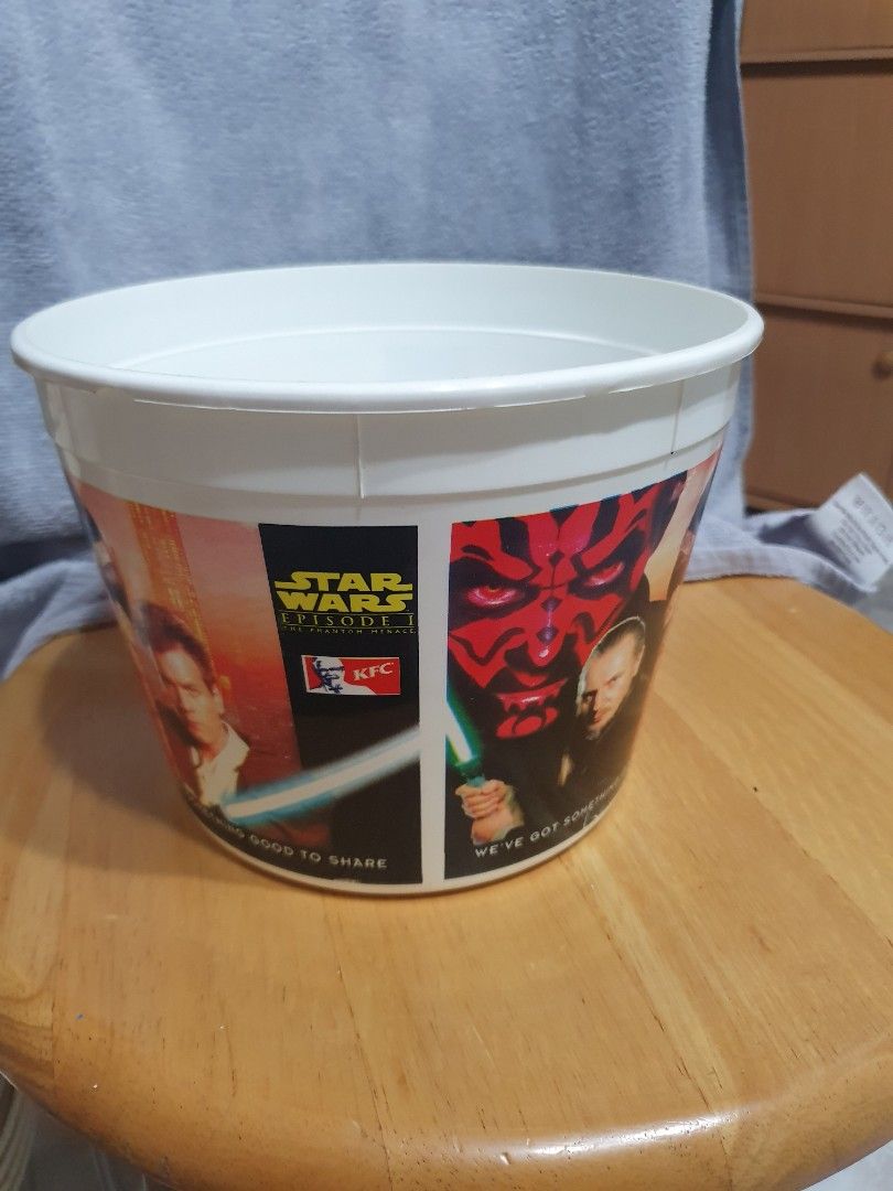 Bucket from KFC star Wars Trilogy many different bucket designs ...