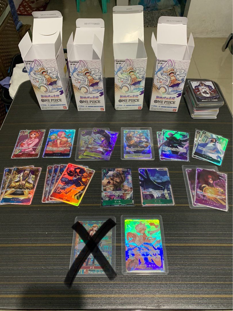 Bulk sale Op05 w/4box for only, Hobbies & Toys, Memorabilia & Collectibles, Currency on Carousell