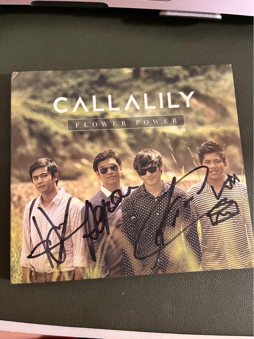 Callalily - flower power (signed), Hobbies & Toys, Music & Media, CDs ...
