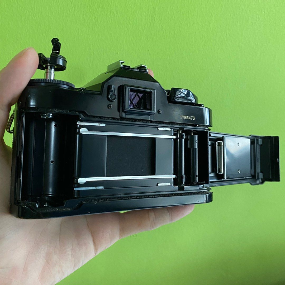 [TESTED] Canon A1 Film Camera Kit with FD 50mm 3.5 SSC Macro Lens 35mm ...