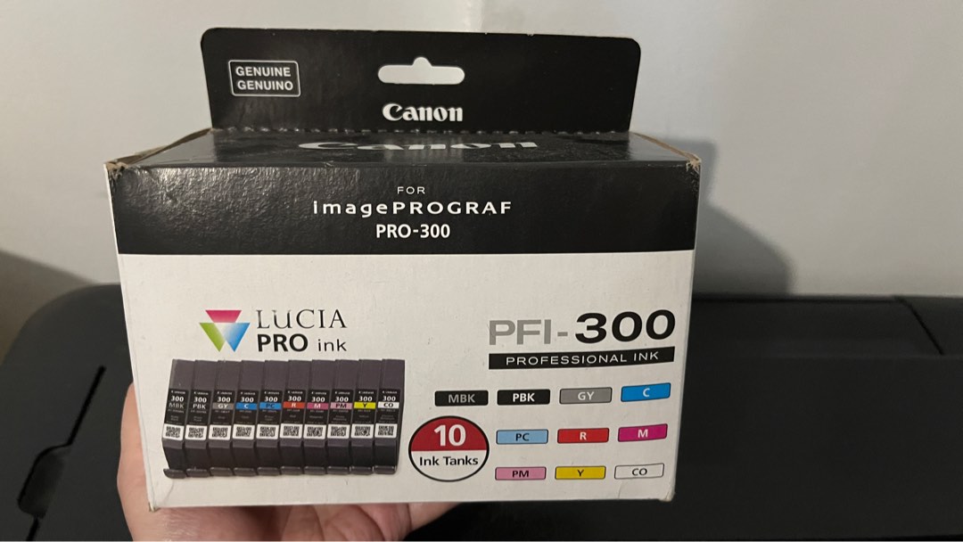 Canon PFI-300 Ink Canon Pro 300 Ink Lucia Pro Ink Pack, Computers & Tech, Printers, Scanners ...