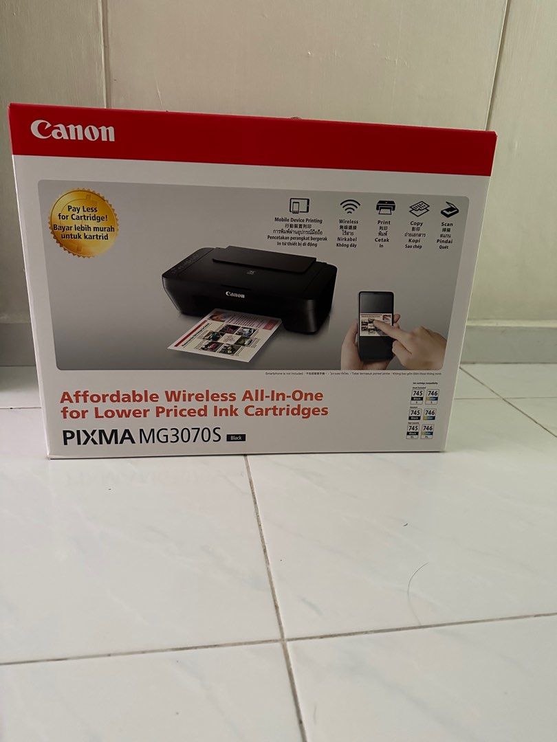 Canon PIXMA MG3070S, Computers & Tech, Printers, Scanners & Copiers on ...