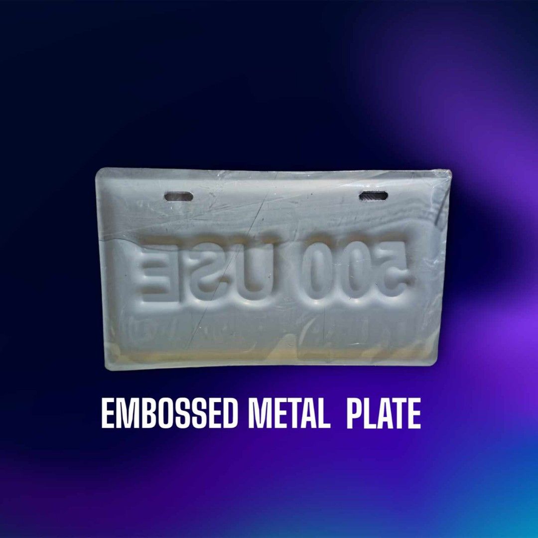 Car plate and motor plate, Car Parts & Accessories, Other Automotive ...