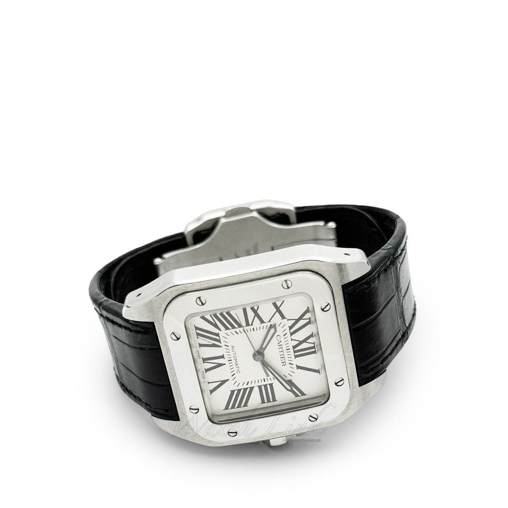 Cartier Santos 100 Medium 2878, Luxury, Watches on Carousell