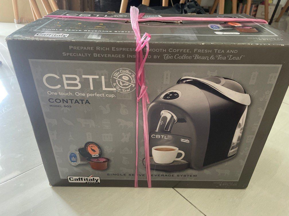 CBTL coffee machine |coffee bean | model S03, TV & Home Appliances ...