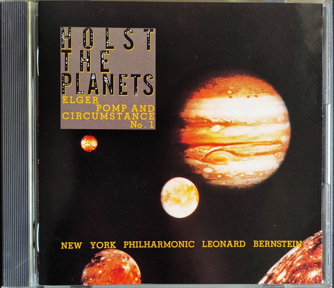CD / BERNSTEIN: HOLST, THE PLANETS / ELGAR: POMP AND CIRCUMSTANCE NO.1 ...