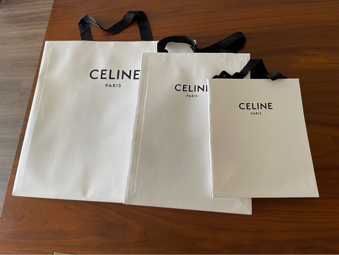 Celine paper bags, Luxury, Bags & Wallets on Carousell