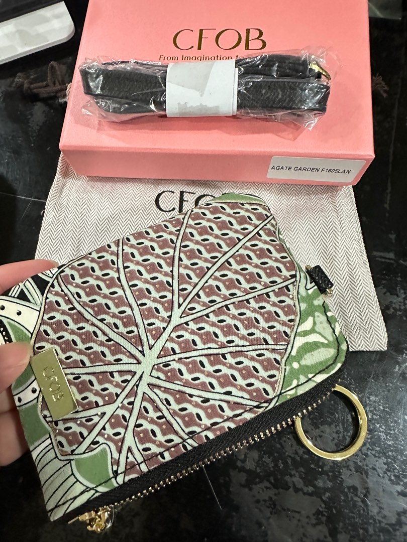 CFOB -2-in-1 -lanyard card holder with zipper coin pouch , Women's ...