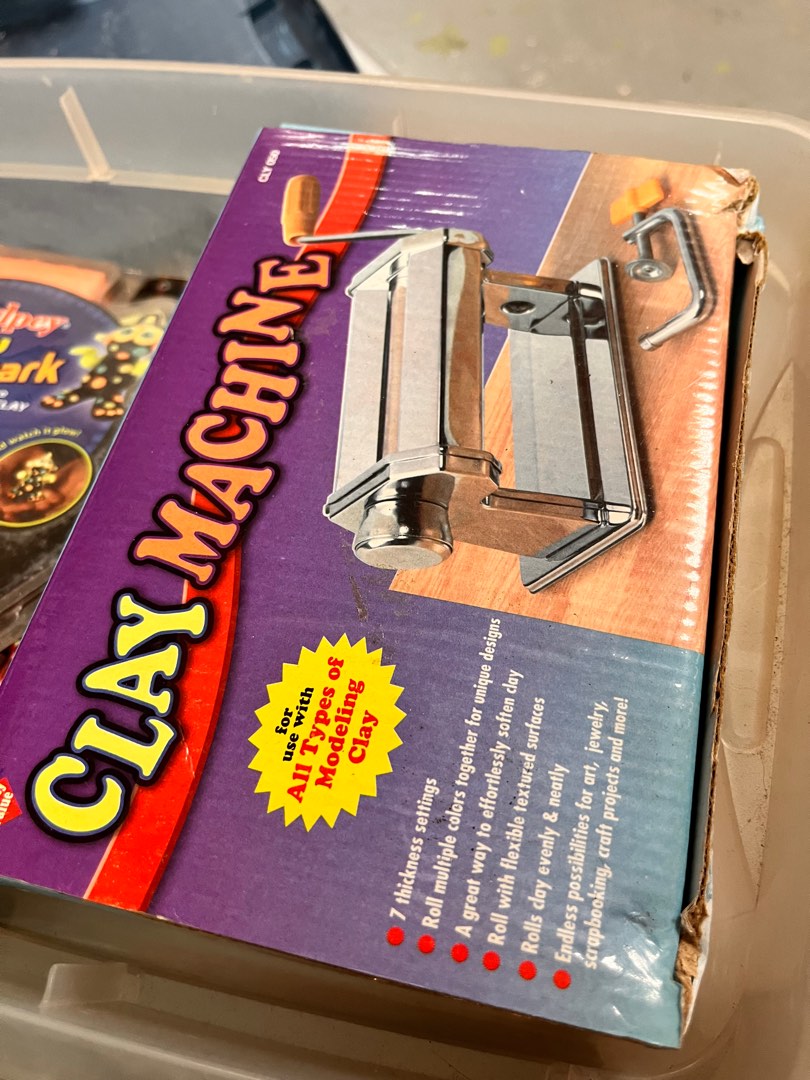 Clay machine, Hobbies & Toys, Stationery & Craft, Craft Supplies ...