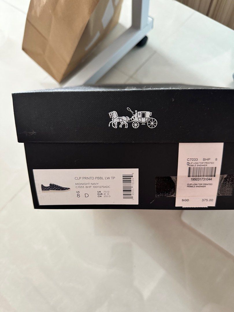 Coach Shoes, Men's Fashion, Footwear, Sneakers on Carousell