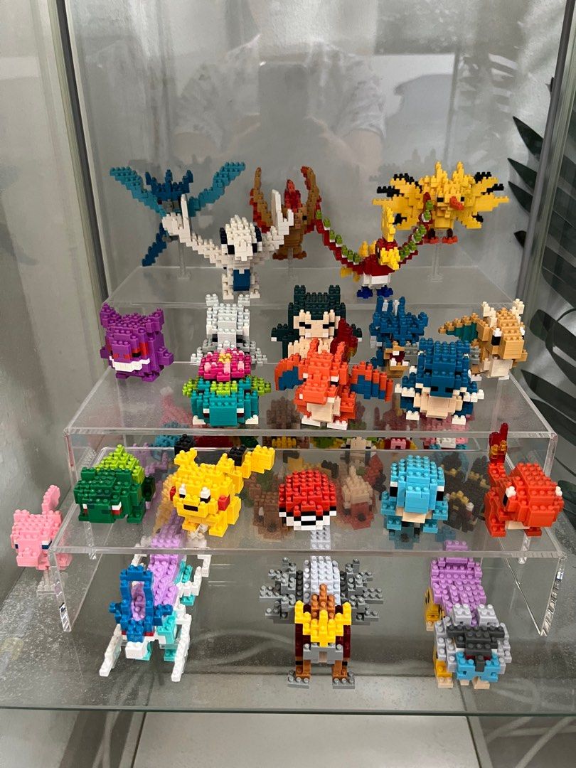 Collection of 41 Pokémon Nanoblocks, Hobbies & Toys, Toys & Games on Carousell