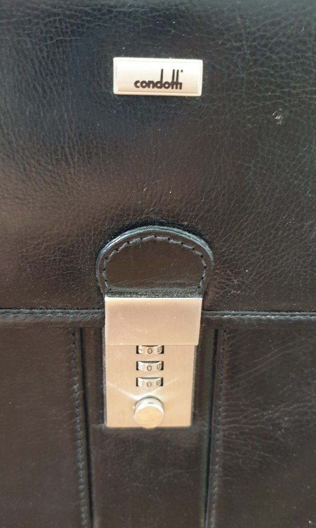 Condotti Italian Briefcase., Men's Fashion, Bags, Briefcases on Carousell