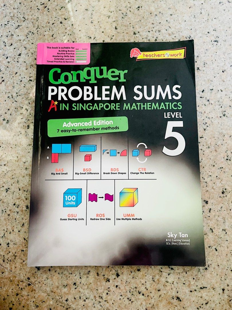 Conquer problem sums Mathematics P5, Hobbies & Toys, Books & Magazines, Assessment Books on ...