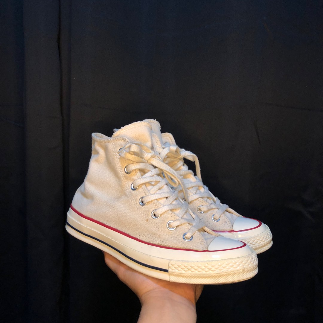 Converse Chucks 70s hi Parchment, Men's Fashion, Footwear, Sneakers on ...