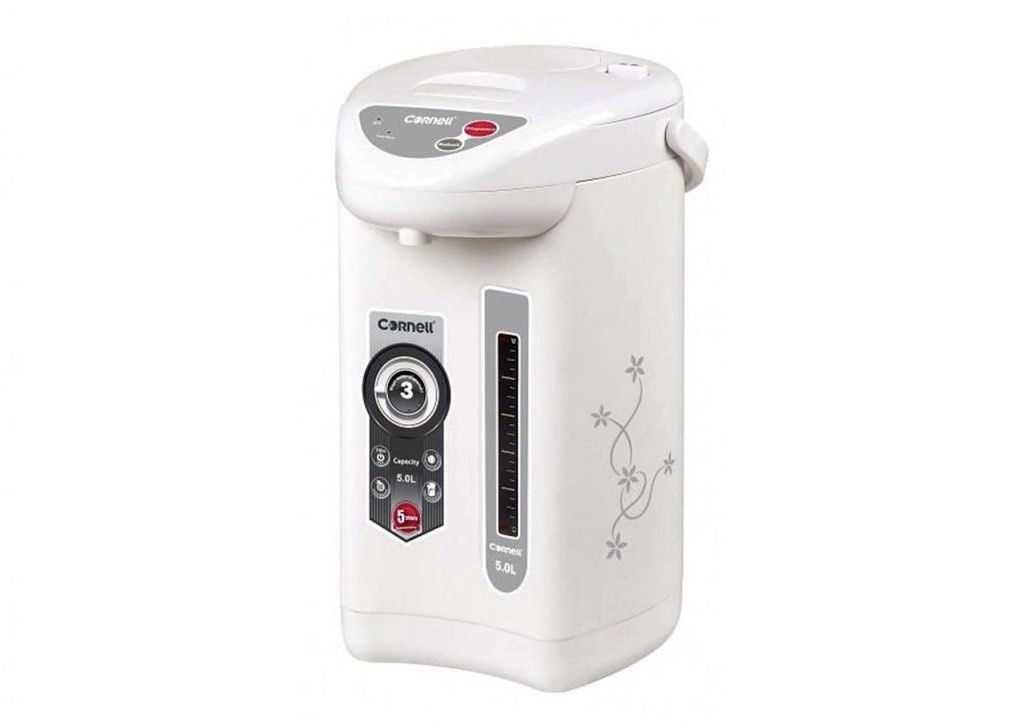 Cornell Thermo Pot (5L) CTP-TS50PWH, TV & Home Appliances, Kitchen ...