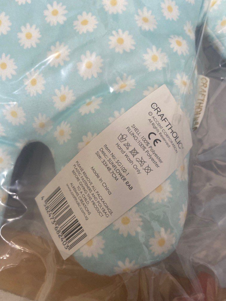 Craftholic bunny plush soft toy, Hobbies & Toys, Toys & Games on Carousell