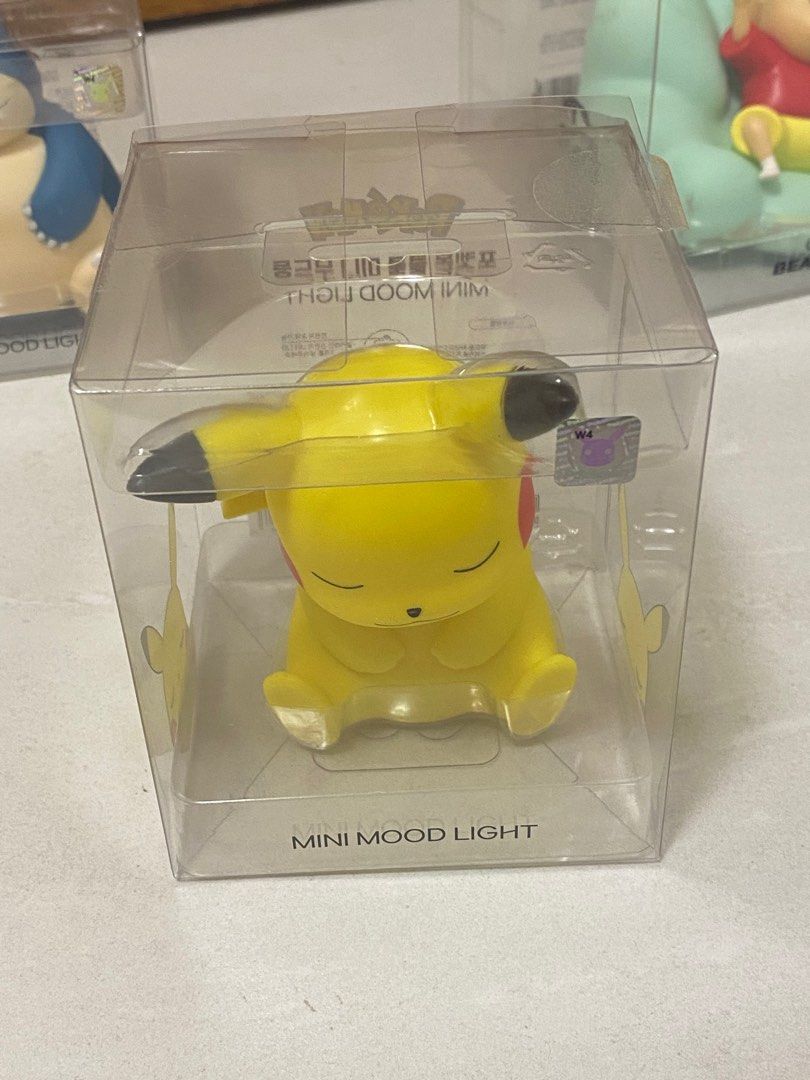 Crayon Shinchan Bean Bag/ Mini Mood Light, Snorlax & Pikachu Mini mood ...