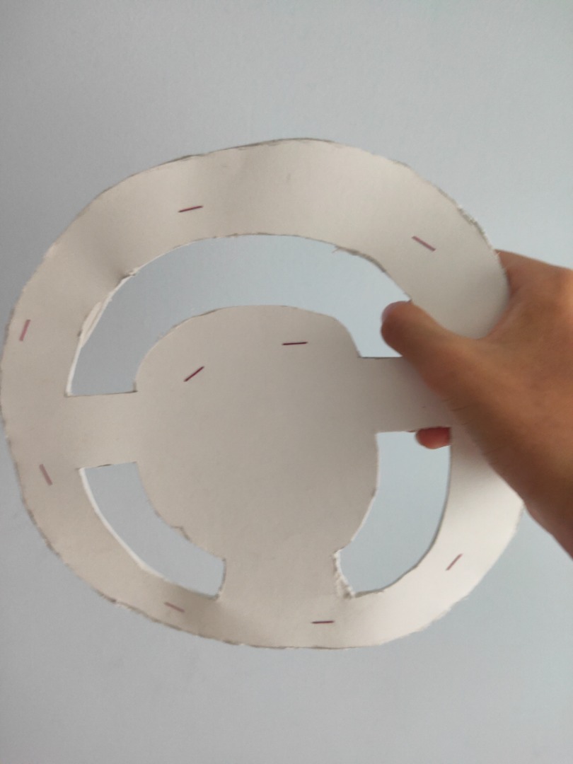 Create your OWN! Paper Steering wheel, Hobbies & Toys, Toys & Games on ...