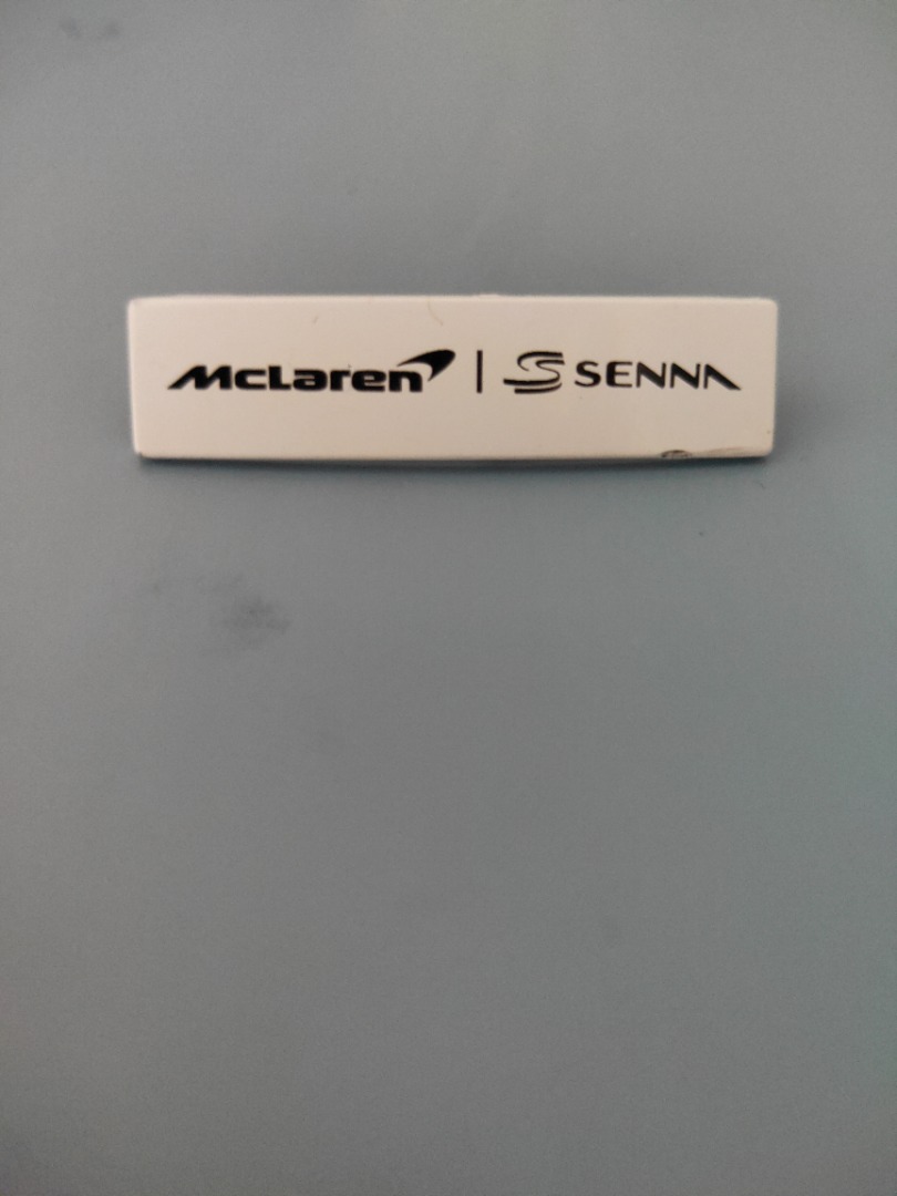 Custom McLaren Senna badge, Hobbies & Toys, Toys & Games on Carousell