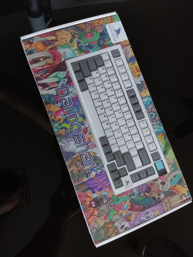 Darmoshark k8 darmo shark mechanical keyboard mechh, Computers & Tech ...