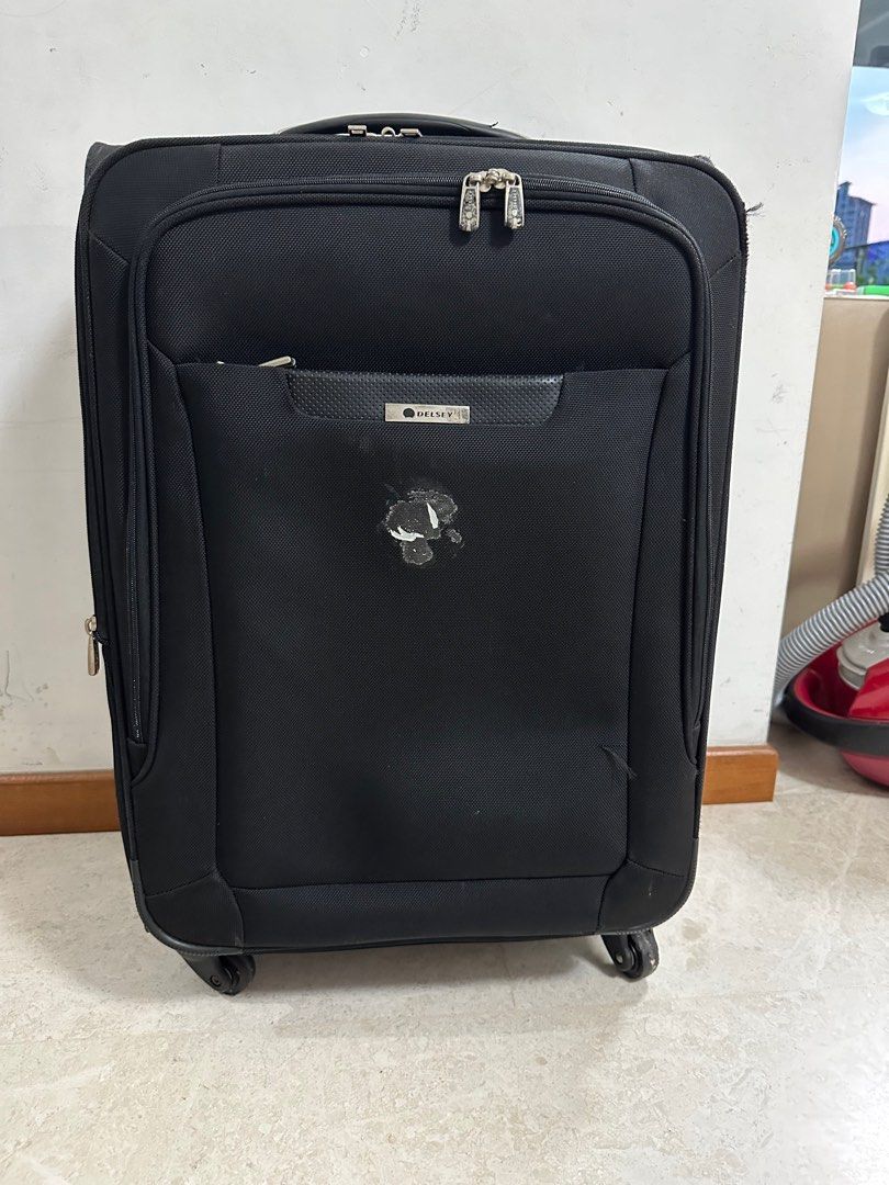 Delsey 4-Wheel Soft Case Luggage, Hobbies & Toys, Travel, Luggage on ...