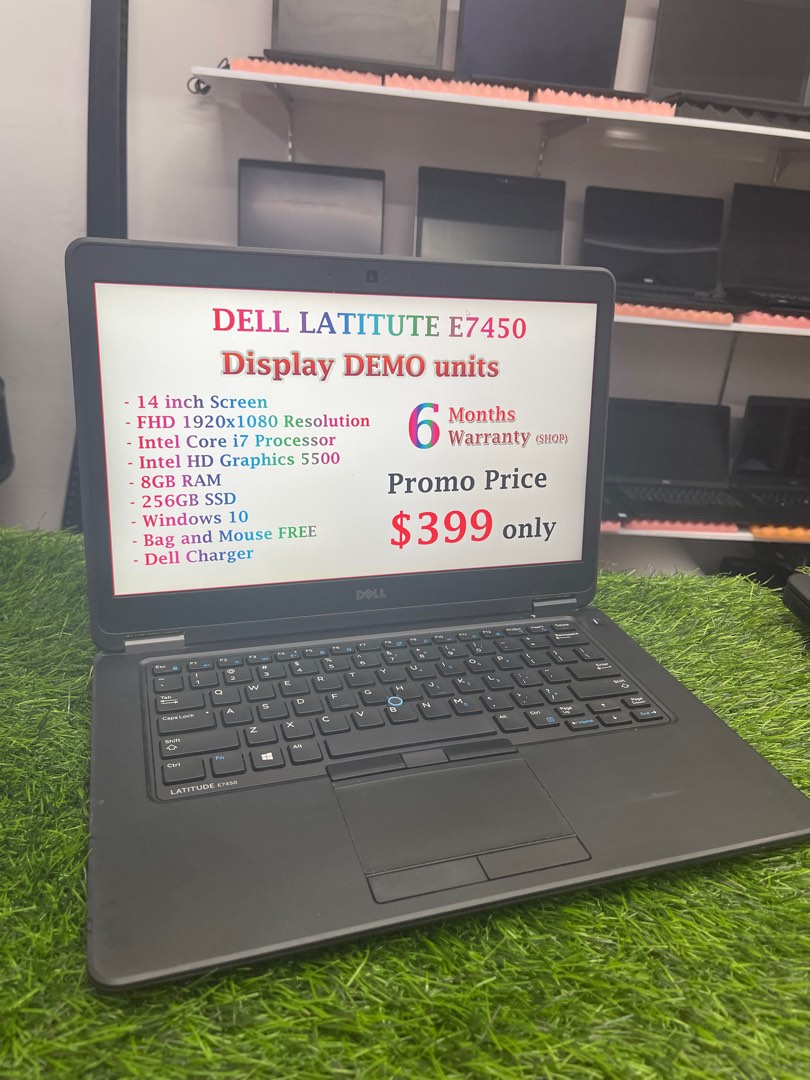 Demo Set - Dell Latitude E7450 14inch FHD i7 Processor 8Gb 256Gb - 6 ...