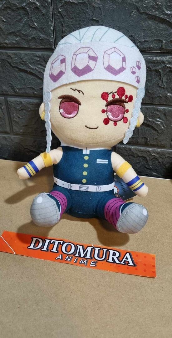 Demon Slayer Authentic Furyu Stuffed Toy plush Medium Size Mitsuri ...