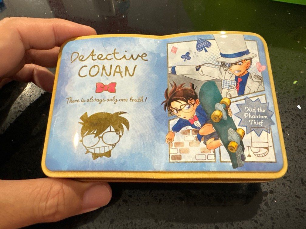 Detective CONAN Metal Box Collection MADE IN JAPAN, Hobbies & Toys ...