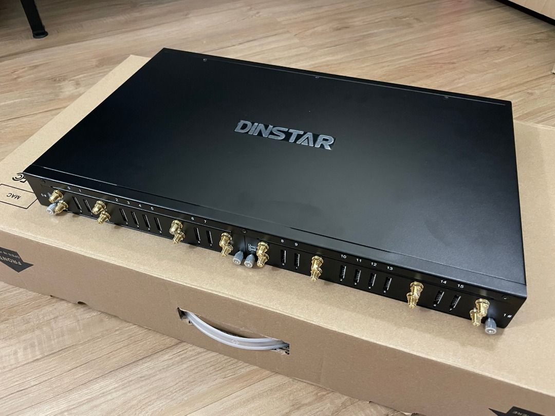 Dinstar UC2000-VF-16G 16 Port GSM VoIP Gateway SMS Automation ...