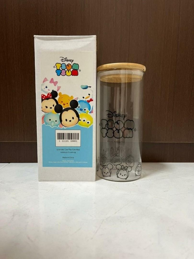 disney glass jar, Hobbies & Toys, Toys & Games on Carousell