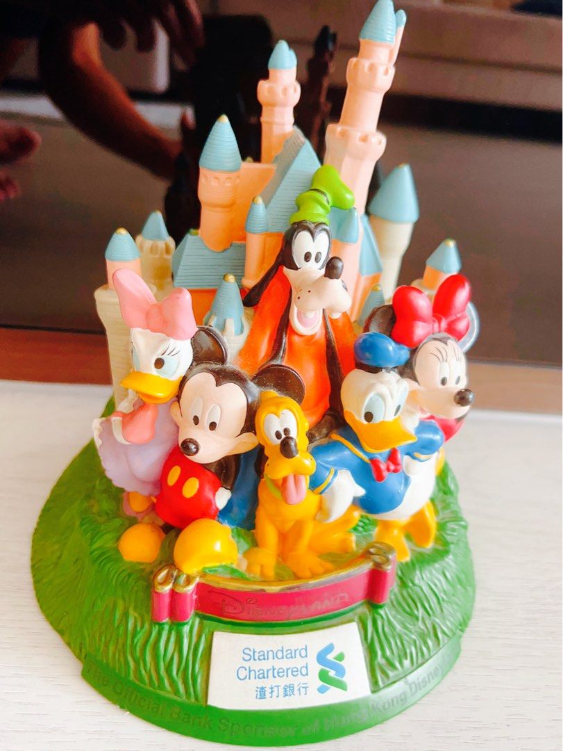 Disney piggy bank collection standard chartered , Hobbies & Toys ...
