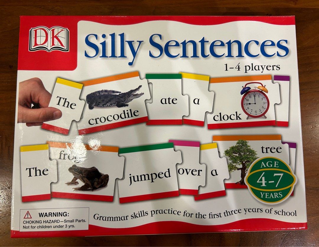 DK Toys & Games: Silly Sentences: Grammar Skills, Hobbies & Toys, Toys ...