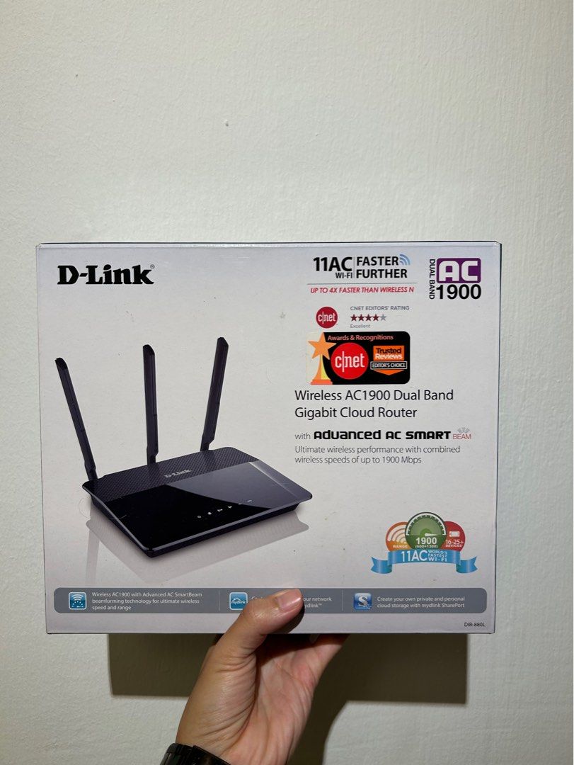 D-link Dual band gigabit wifi router, Computers & Tech, Parts ...