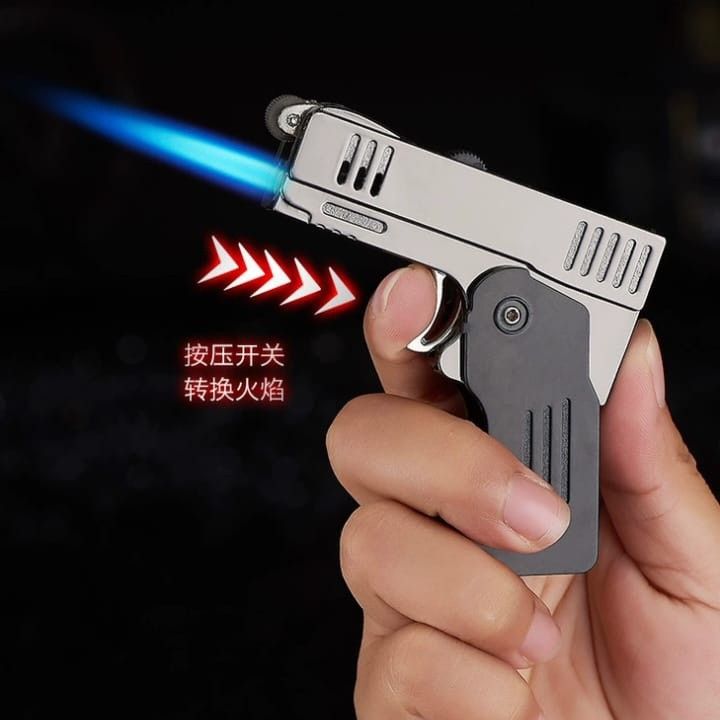 Dual Flame Transformation Lighter Naked Flame Jet Flame, Furniture ...