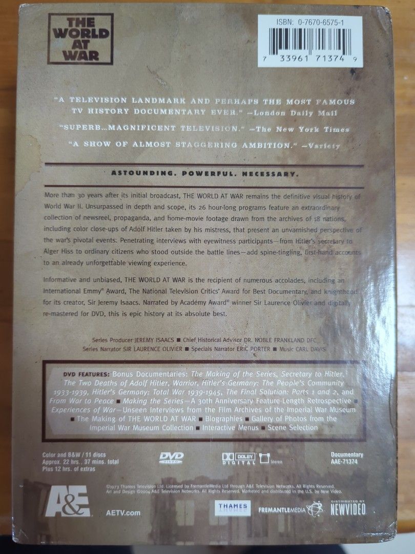 Various DVD Box Sets (Non Fiction Documentary), Hobbies & Toys, Music ...