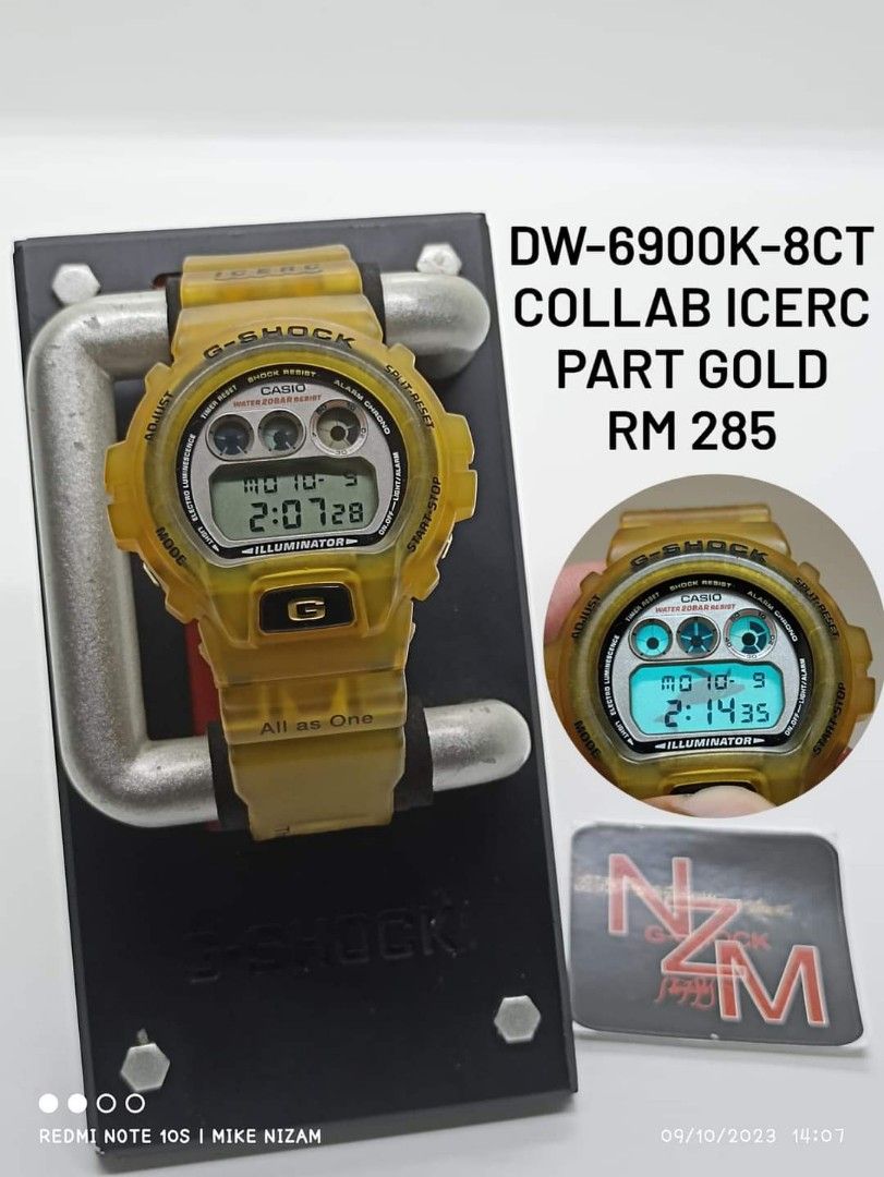 DW-6900K-8CT COLLAB ICERC, Men's Fashion, Watches & Accessories ...