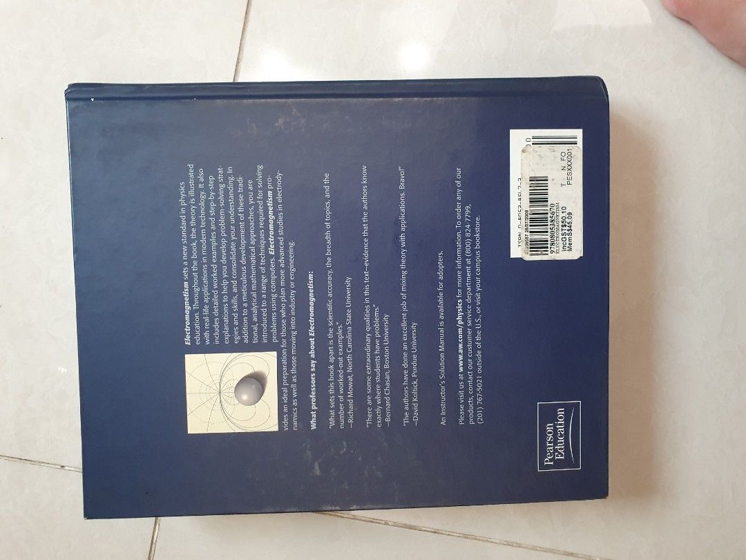 Electromagnetism - Pollack & Stump, Hobbies & Toys, Books & Magazines ...