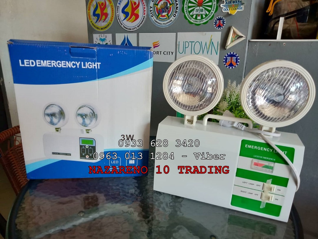 Emergency light Power : 3Watts LED Bulb, Commercial & Industrial ...