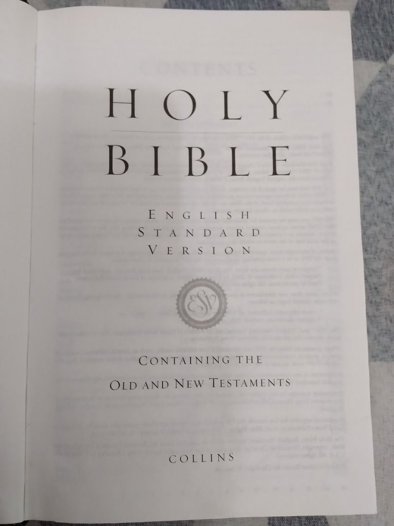 English Standard Version Anglicized, Hobbies & Toys, Books & Magazines ...