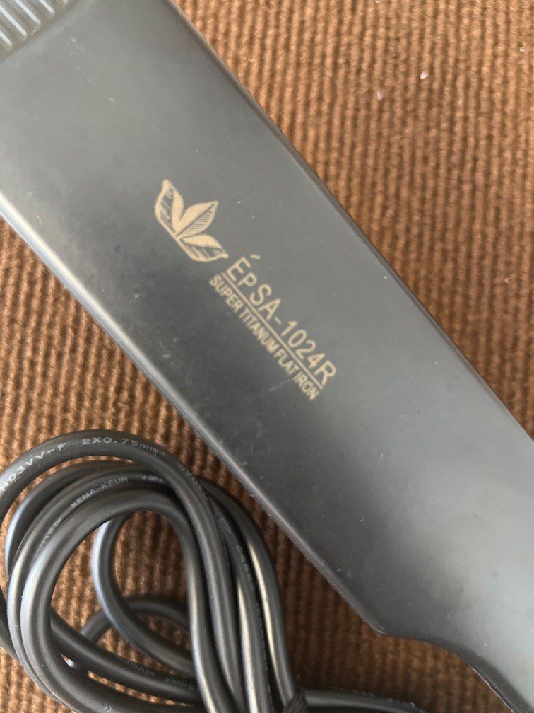 EPSA Hair Iron great for rebonding., TV & Home Appliances, Irons ...