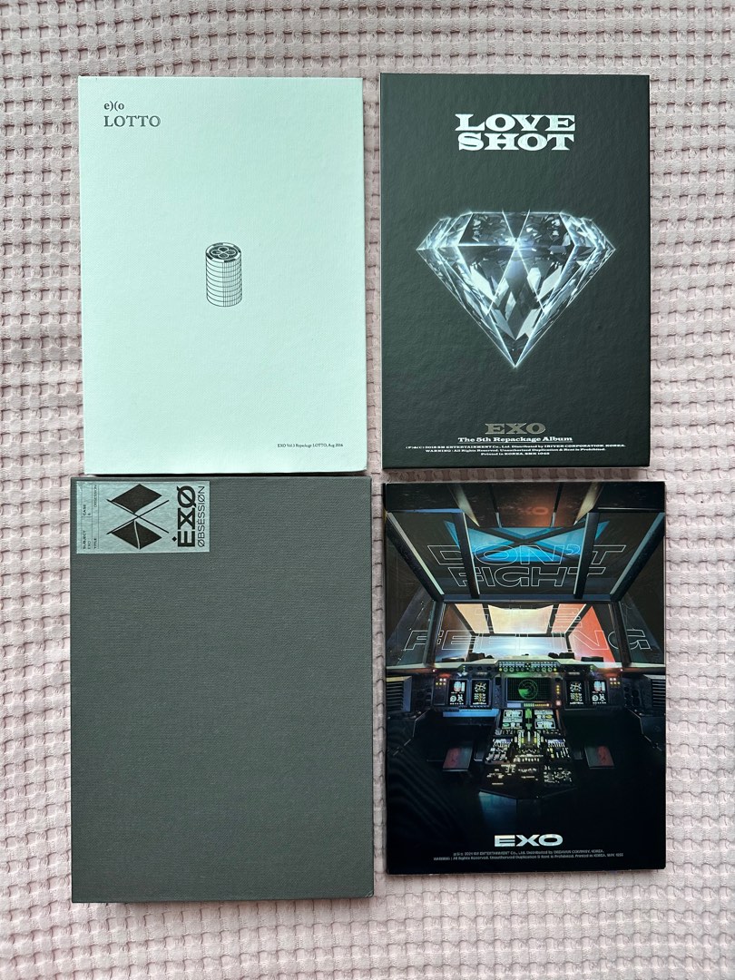 EXO Albums (Unsealed), Hobbies & Toys, Memorabilia & Collectibles, K ...