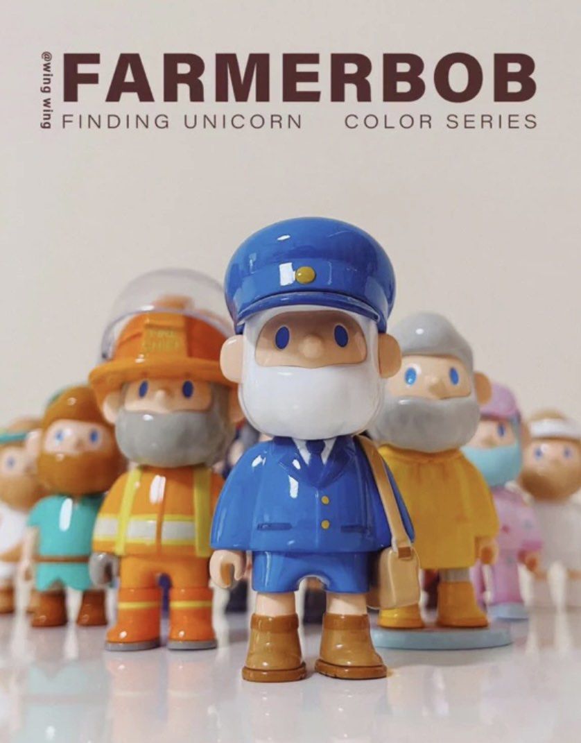 Farmer Bob 。第三代。消防員。bob男友。, 書籍、休閒與玩具, 玩具、公仔、桌遊在旋轉拍賣