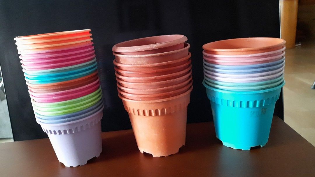 Flower pots and accessories, Furniture & Home Living, Gardening, Pots ...